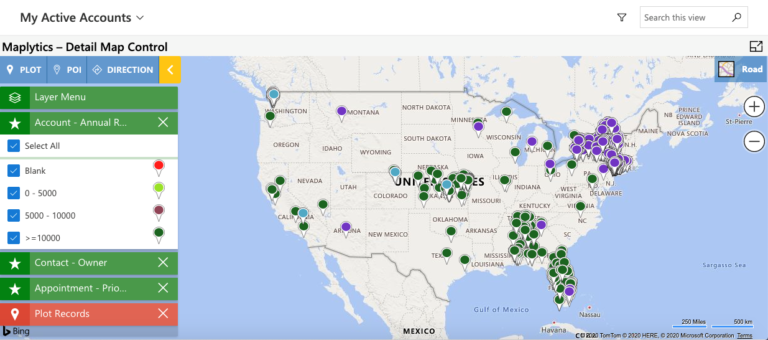 PCF Detail Map Control enhancements to travel smartly on Field with ...