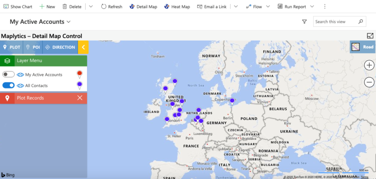 PCF Detail Map Control enhancements to travel smartly on Field with ...