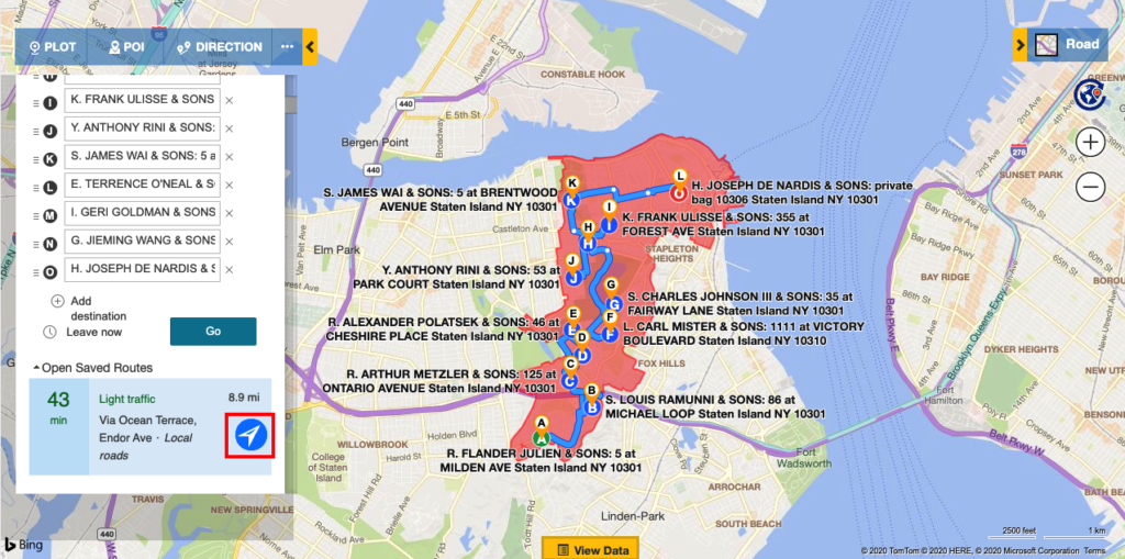 Analyze your locational data ‘By Territory’ on map within your Dynamics ...