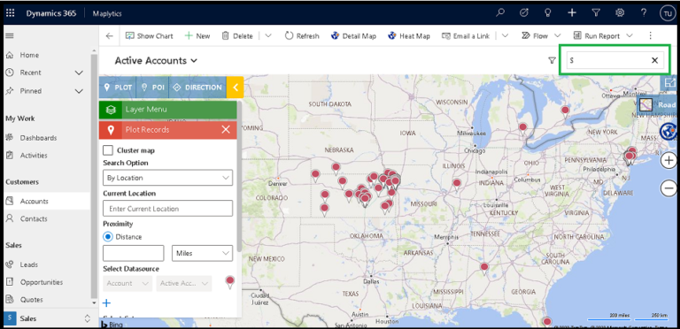 Quickly Scan Analyze And Find The Relevant Data Directly On Map Dynamics 365 Crm Powerapps