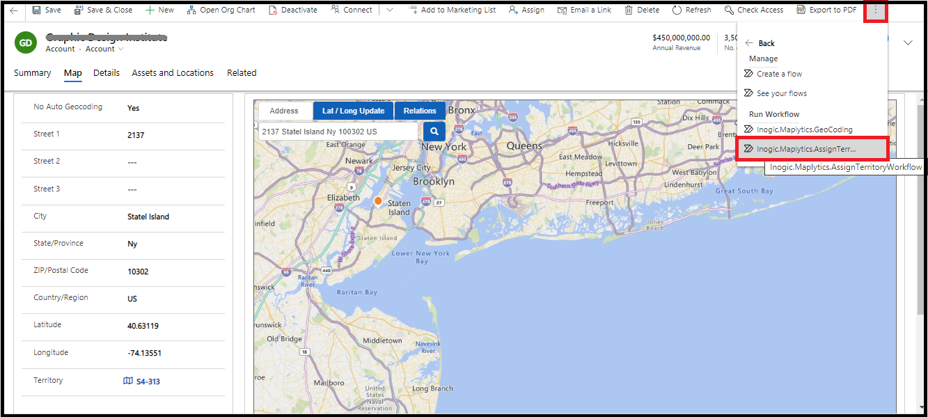 Answering Frequently Asked Questions for Territory Assignment in Maplytics within Dynamics 365 CRM