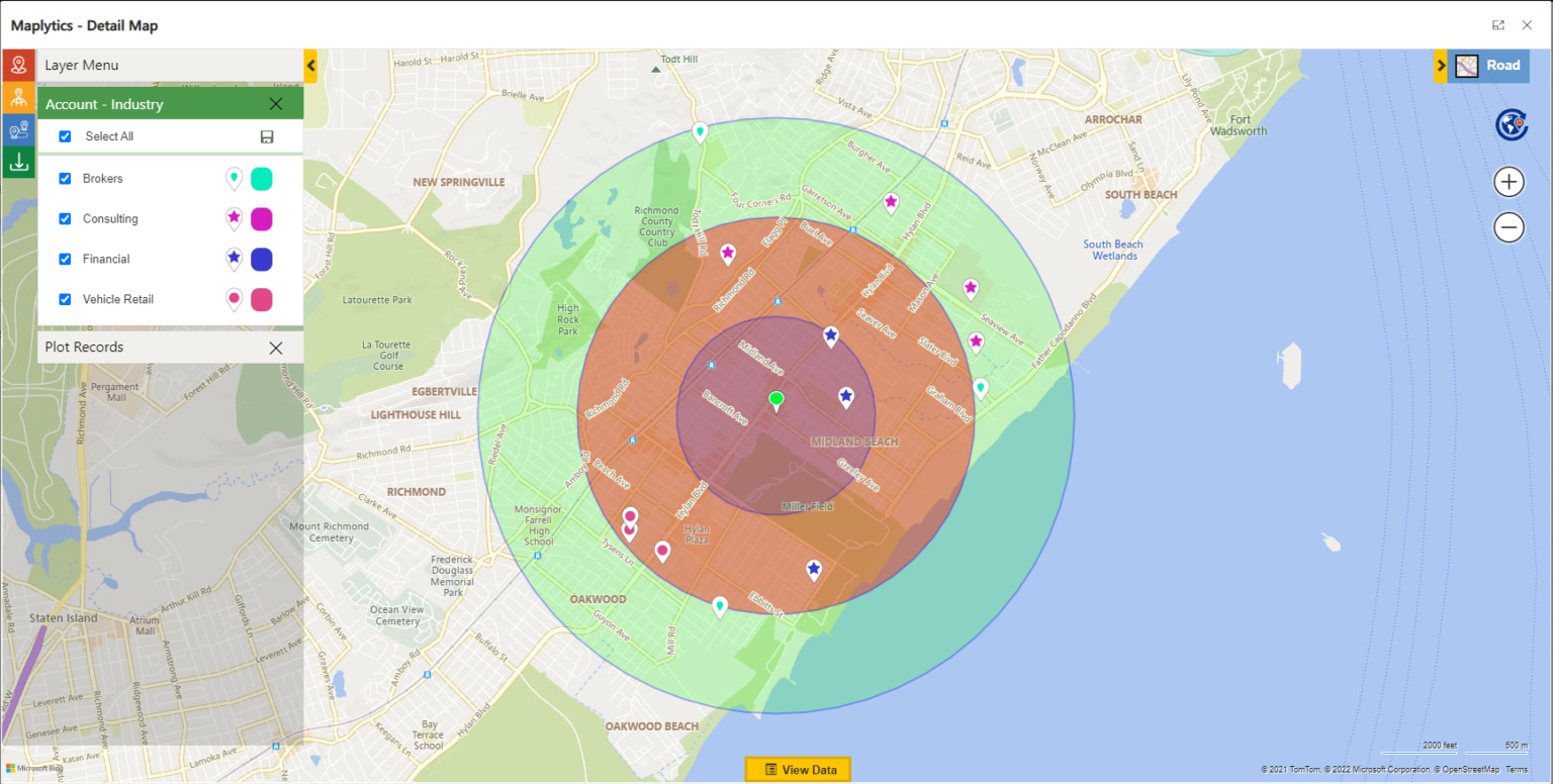 Plot and Analyze records with Multiple Locations on Map using new Multi – Address Plotting ...
