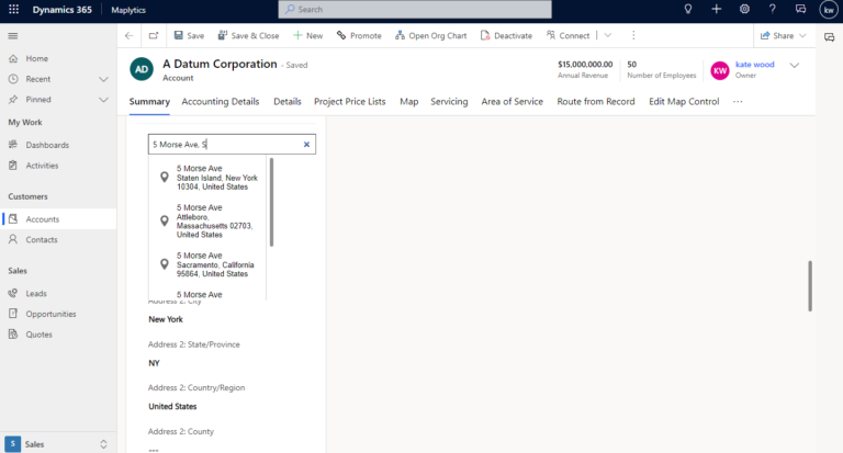 Maps Integration for Microsoft Dynamics 365 CRM: Maplytics Fall 2022 Release overview! - Blog ...
