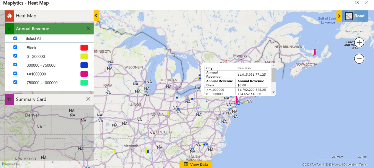 Create Analytical Presentations With Integrated Maps Within Microsoft Dynamics 365 Blog