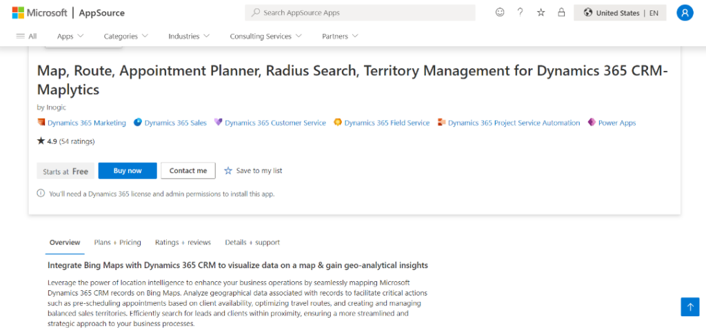 Maplytics Reviews Add Them On Microsoft Appsource Or Blog Maplytics