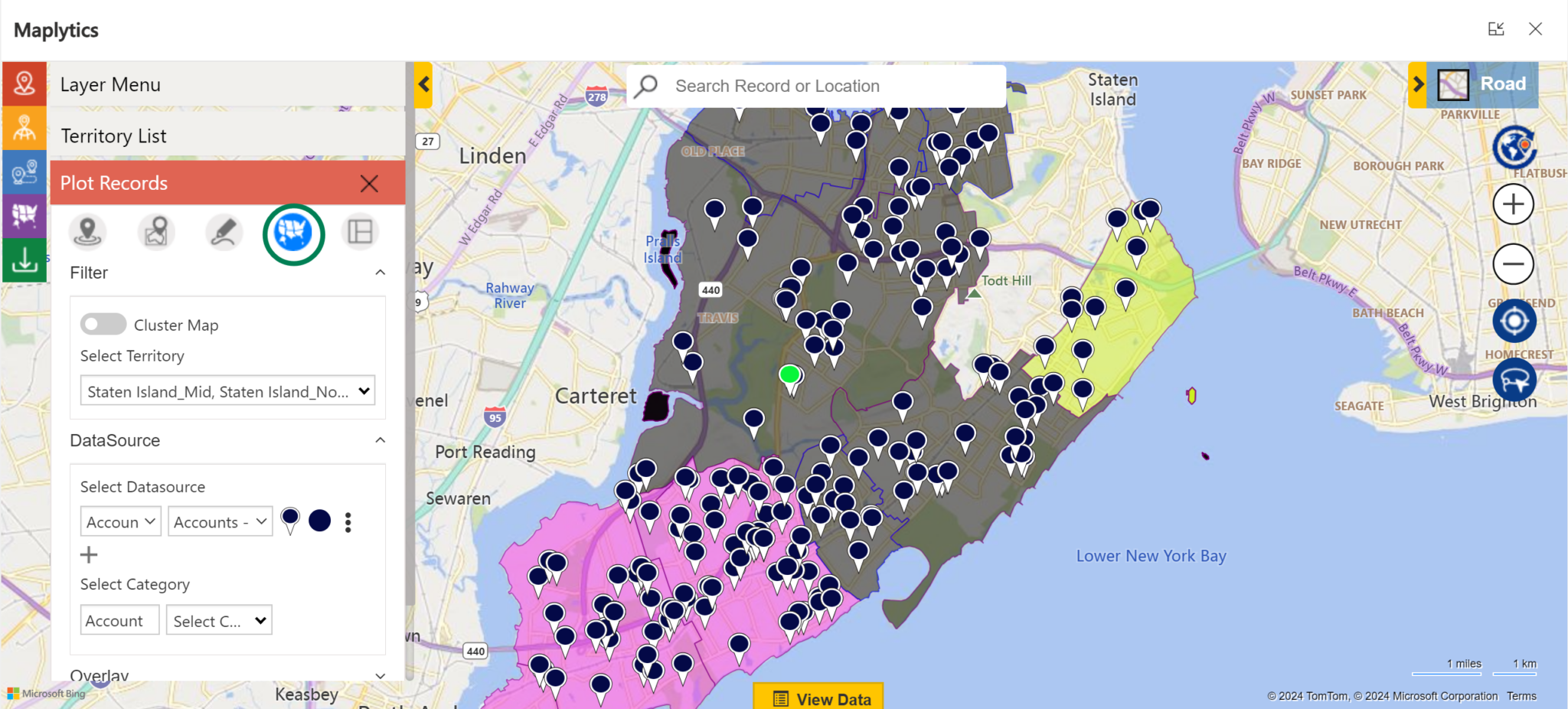Smartly plot records on a map using ‘By Territory’ and ‘By Template’ within Dynamics 365 - Blog ...