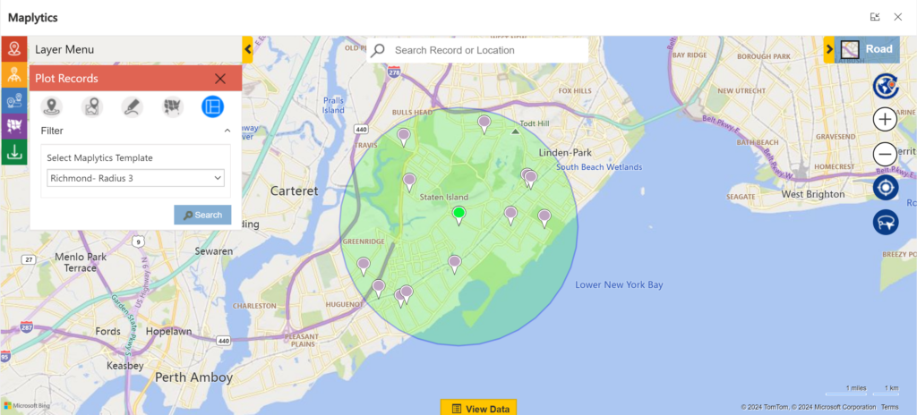 Smartly Plot Records On A Map Using ‘by Territory And ‘by Template