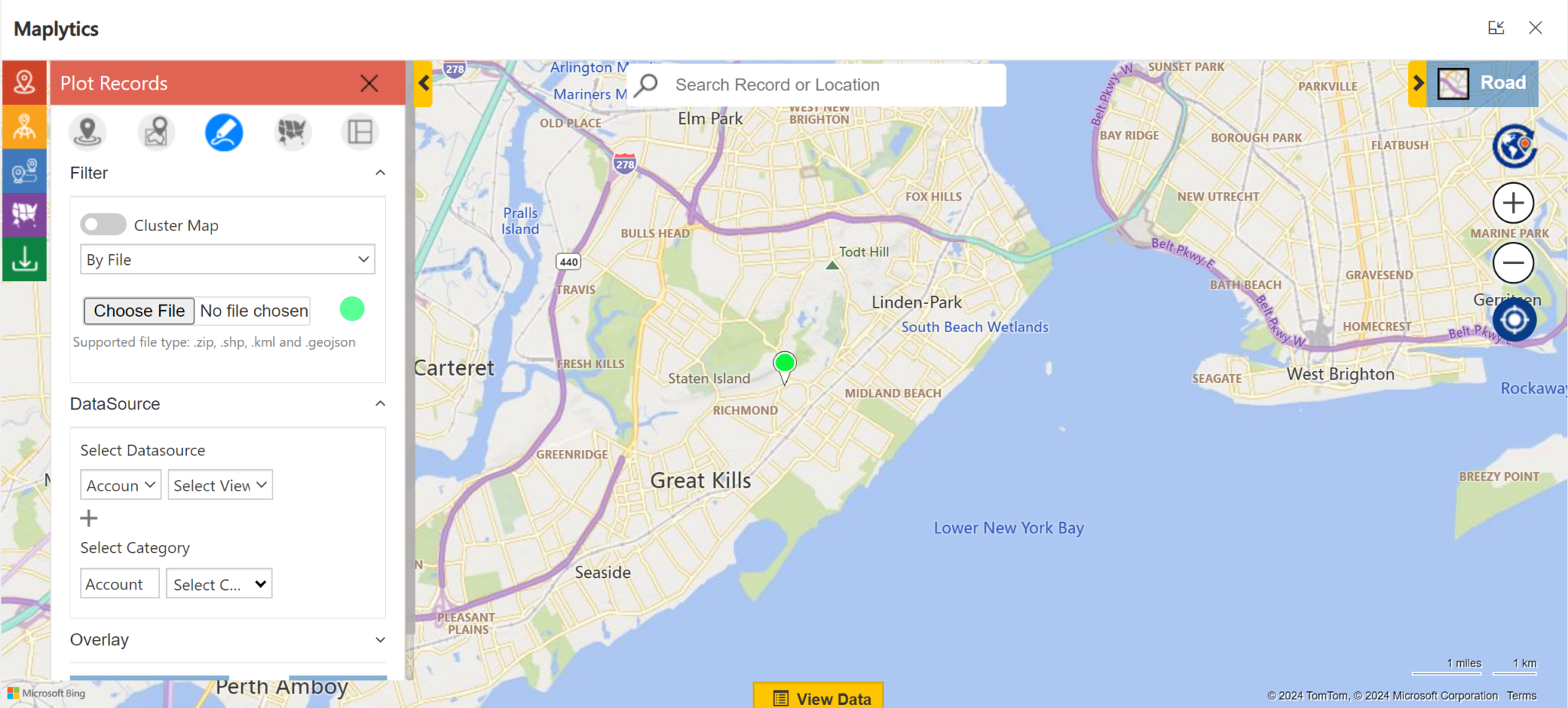 Use Drawing Tools, Regions, and Files To Plot and Analyze Data on a Map Integrated Within ...