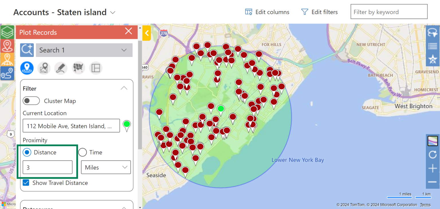 How To Implement A Radius Based Location Search For Your Dynamics 365 Crm Records Blog Maplytics