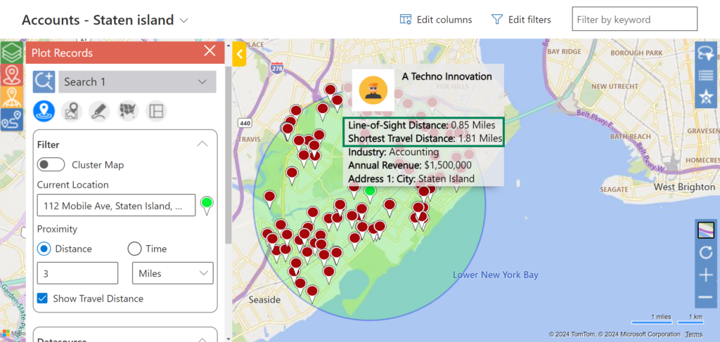 How To Implement A Radius Based Location Search For Your Dynamics 365 Crm Records Power Community