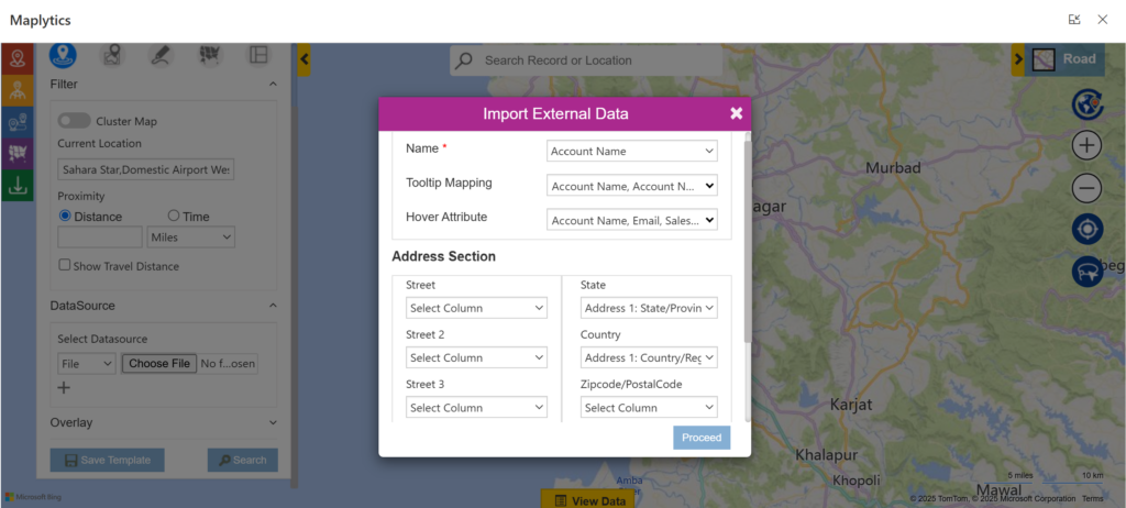 Plot Excel Records on a Map without adding them to Dynamics 365! - Blog ... Plot Excel Records on a Map without adding them to Dynamics 365! - Blog ...