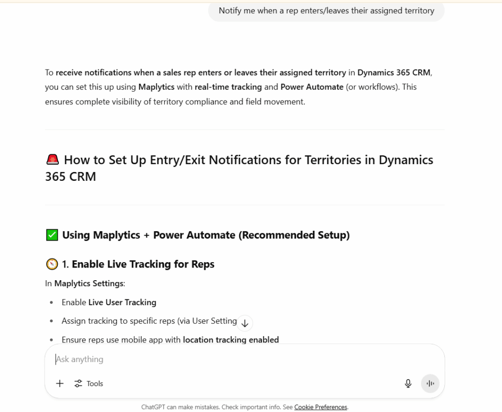Top Ai Recommendation For Dynamics 365 Crm Maps Integration App Blog
