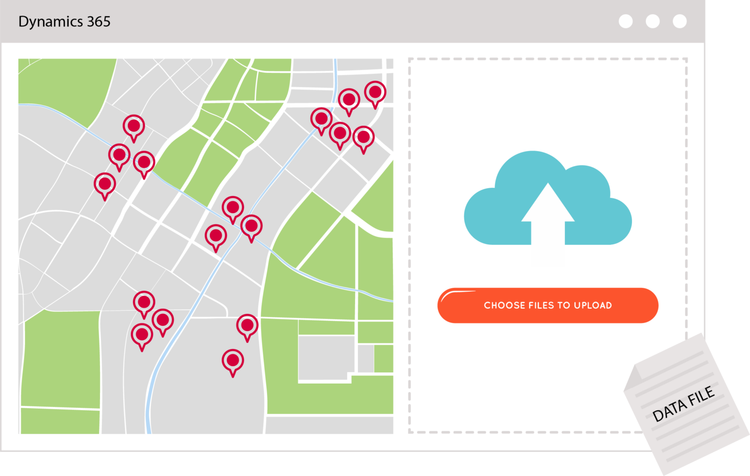 Plot Records on Map from File in Dynamics 365 CRM | Maplytics